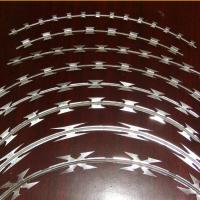 China Bto22 Wire Stainless Steel Concertina Razor Blade/Razor Barbed Wire Fence for sale