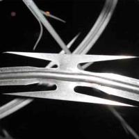 China PVC Coated Stainless Steel Concertina Razor Wire Bto-22 Cbt-65 Galvanized High Security for sale