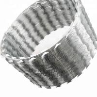 China Hot Dipped Galvanized Concertina Barbed Wire Cbt65 On Top Fence for sale