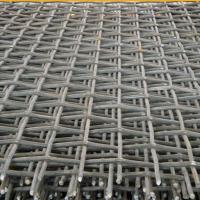 China High Carbon Steel Crimped Woven Wire Mesh / Vibrating Screen Mesh for sale