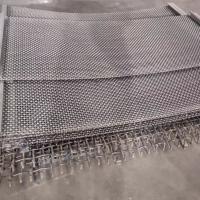 China High Tensile Steel Woven Screen Mesh For Vibrating Stone Crusher for sale