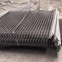 China 65mn Quarry Vibrating Screen Mesh 160mm Opening for sale