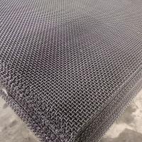 China Stones Separation Hight Carbon Abrasion Resistant Vibrating Woven Screen Mesh for sale