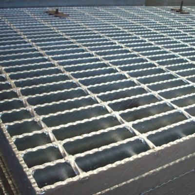 China Aluminum Stainless Steel Galvanized Serrated Welded Metal Steel Bar Grating for sale