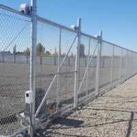 China 2.5 3mm Wire 50X50 Diamond Mesh Hot DIP Galvanized 6FT Chain Link Iron Wire Mesh Fence for sale