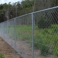 China 11 Gauge Temporary PVC Coated Chain Link Fence for Construction for sale