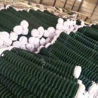 China 6FT X 50FT Galvanized Steel 9 Gauge Heavy Duty Chain Link Fencing for sale