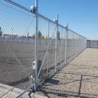 China 3.0mm Galvanized Chain Link Fence Diamond Mesh Fence in Good Price for sale