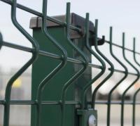 China Factory Supply Welded Wire Mesh Fence Garden Fence Galvanized 3D Curved Fence for sale