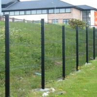 China Galvanized and PVC Coated 3D Curved Welded Wire Mesh Fence for Garden Fence for sale