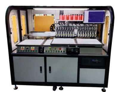 China YAE-416 Contactless Card Antenna Embedding Machine with 16 Heads and 4 Work Tables for 6000-7000 Cards/Hour Production for sale
