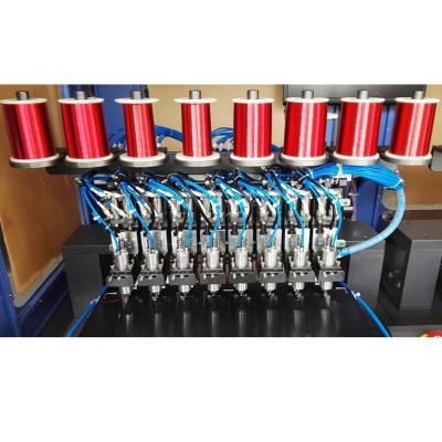 China RFID Card INLAY Sheet Antenna Implanting Machine YAE-28 8 Heads 2000-2500 pcs/h for sale