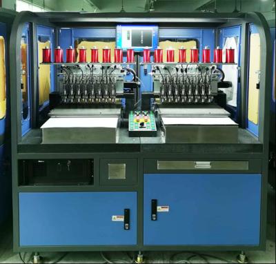 China Prelam Sheet Antenna Implanter 16 Embedding Heads RFID Card INLAY YAE-216 3000-3500 pcs/h for sale