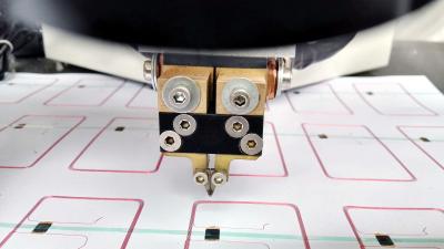 China Manual Chip Re-bonding Machine YCR-1 for RFID Inlay Production - 800-1200 Cards/Hour, 500×400×500mm for sale