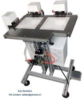China Manual RFID Inlay Sheet Collator and Bonder YLB-1 with 0-400°C Temperature Control and 800-1200 Sheets/Hour Capacity for sale