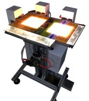 China Manual RFID Inlay Sheet Collator and Bonder YLB-1 with 0-400°C Temperature Control and 800-1200 Sheets/Hour Capacity for sale