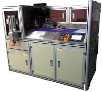 China Precision Card Punching Machine with ±0.10mm Punch Accuracy PLC Program and Servo System for 350X600mm Layout Size for sale