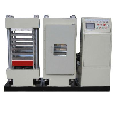 China YLL-25C Semi-Auto Card Laminator 420×520mm with 5 Daylights and PLC Control for RFID Smart Card Production for sale
