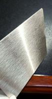 China RFID Inlay Prelam Laminating Silk Pattern Steel Plate 0.8mm 1.0mm Thick for Plastic Card Manufacturing for sale