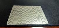 China 0.8mm Thick Patterned Card Lamination Steel Plate YSP-P | Custom A4/A3 Size | HRC80±20 Hardness for sale