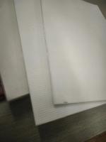 China White Silicon Rubber Cushion Pad 210x297mm A4 Size for Card Lamination - 200℃ Heatproof, 3mm Thickness for sale