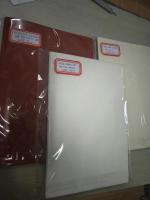 China White Silicon Rubber Cushion Pad 210x297mm A4 Size for Card Lamination - 200℃ Heatproof, 3mm Thickness for sale