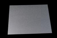 China Grained Finish Card Lamination Steel Plate 1.0mm with Round Curved Corners - Custom Sizes A4/A3 for sale