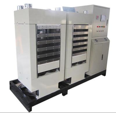 China PVC ID Card Press Laminator 420x520mm RFID Inlay Sheet 3x8 Laminating Machine YLL-25C PLC Control for sale