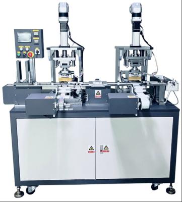 China Dual Station Financial Card Hot Foil Stamping Machine YHS-2 | 2000-3000 Cards/Hour | ±0.2mm Accuracy for sale