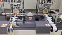 China Dual Station Financial Card Hot Foil Stamping Machine YHS-2 | 2000-3000 Cards/Hour | ±0.2mm Accuracy for sale