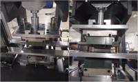 China YLE-2 PLC Control Card Embossing & Tipping Machine - 6000 Cards/Hour, Dual Embossing Stations for CR80 Plastic Cards for sale
