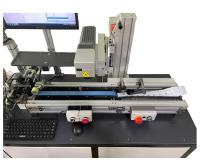 China CR80 Smart Card Laser Engraving and Data Coding Machine YDLE-1 | 16 Encoding Stations | 3600 Cards/Hour for sale