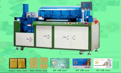 China YLFP-SIM-2 Full Automatic SIM Card Puncher for 1-Chip & 2-Chip Cards with 4000-6000 CPH Output and ±0.020mm Precision for sale