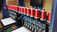 China Contactless Card Inlay Production Line 3000-3500 Cards/hr 4 Worktables MOXA Motion Control for sale