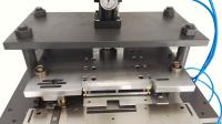 China RFID Card Inlay Sheet Chip Hole Die Cutter YHP-3000 800-1200 Sheets Per Hour 180kg for sale