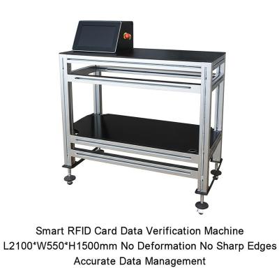 China Smart RFID Card Data Verification Machine YRFC-DP-3000 AC 220V 50/60Hz 3600 CPH for sale