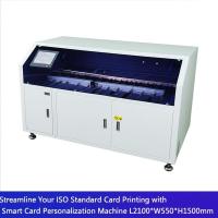China High-Speed Smart Card Personalization Machine YRFC-DP-3000 3600 CPH AC 220V for sale