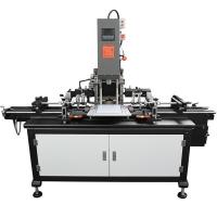 China Automatic Special Shape Card Puncher with ±0.10mm Punch Precision and 4000~6000 Pcs/hour Speed Controlled by PLC Program + Servo System for sale