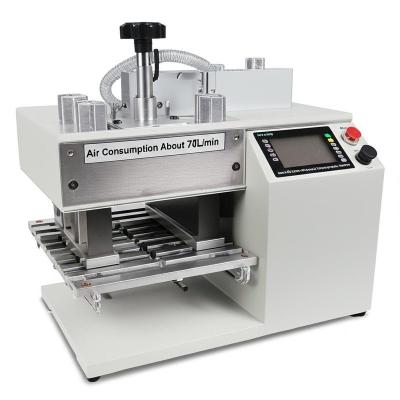 China Industrial Card Punching Machine 4000-6000 Pcs/h ±0.10mm Precision PLC Servo Control 70L/min Air Consumption for sale