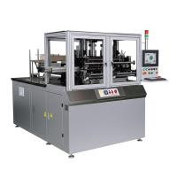 China Precision Card Punching Machine with ±0.10mm Punch Accuracy PLC Program and Servo System for 350X600mm Layout Size for sale