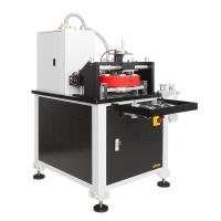 China Automatic Special Shape Card Puncher 5.5KW AC380V 70L/min Air Consumption 350x600mm Layout for sale