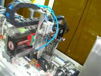 China IC Card Milling and Embedding Machine YIME-1 2000-2500 Chips/Hour ±0.015mm Precision for ISO CR80 for sale
