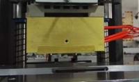 China PLC Controlled Card Hot Foil Stamping Machine YHS-1 3000 Cards Per Hour ±0.2mm Accuracy for sale