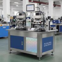 China Dual Station Bank Card Hot Foil Stamping Machine YHS-2 - 2000-3000 Cards/Hour, 0.2mm Accuracy for sale