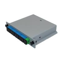 China SC 1×8 PLC Optical Splitter Small Size With SC/UPC Interface Type for sale