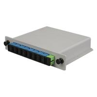 China SC 1×8 PLC Optical Splitter Small Size With SC/UPC Interface Type for sale