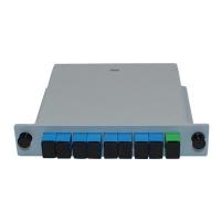China SC 1×8 PLC Optical Splitter Small Size With SC/UPC Interface Type for sale