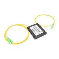 China 1×2 Fiber Optic Splitter Compact ABS PLC Splitter High Stability for sale