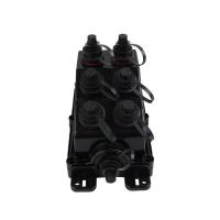 China Outdoor Terminal Junction Box  Black Customized Weatherproof Terminal Box for sale
