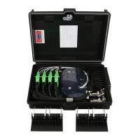 China 16 Core Fiber Optic Termination Box Lightweight For Communication / Network System for sale